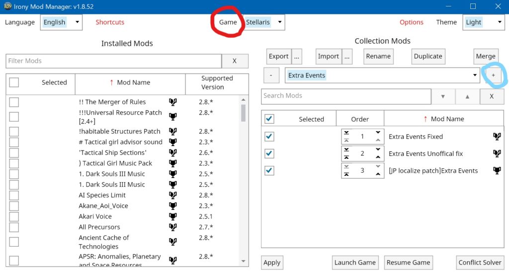 Stellaris Modマネージャーの利用 | ぷらぬらの雑記